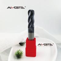 China 12R3 4 Flute Carbide Corner Rounding End Mill For Stainless Steel High Temp Alloys CNC Milling Cutter for sale