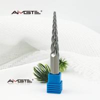 China 3 Flute Taper Ball Nose End Mill For Aluminum Engraving Carbide CNC Router Bit Metal 3D Relief Carving Tool for sale