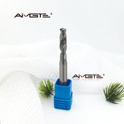 China 3mm-20mm 2 Flute Carbide Drill Bit External Coolant CNC Metal Drill for Steel  Titanium for sale
