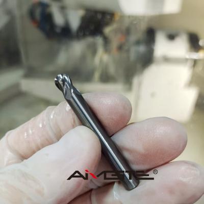 China Manufacturer Solid Tungsten Carbide Ball Nose End Mill Metal Drilling for sale