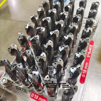 China High Precision Carbide Drill Bit with 135° Point Angle and 30–35° Helix for Efficient Deep Hole Drilling in 1-32mm Diameter for sale