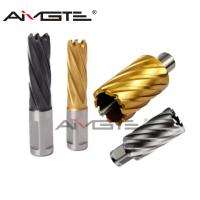 China High Efficiency 50% Faster Annular Cutter Diamond Carbide Drill Bit for Steel Structure Hole Cutting for sale