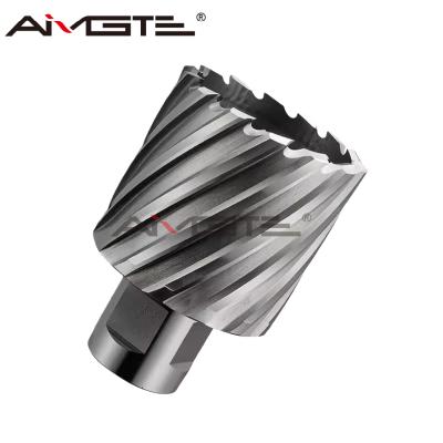 China 25mm Cutting Depth HSS Core Drill with Universal Shank for Metal Drilling High Speed Steel Material for sale