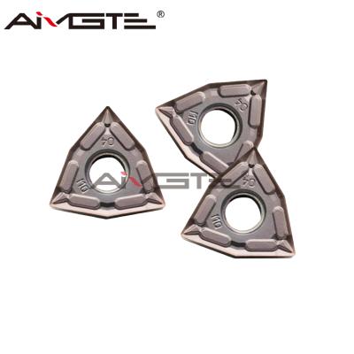 China WNMG080404-MQ LF6018 High Quality CNC Safety Lathe Indexable Cutting Tools Insertos De Carburo Turning Insert for sale