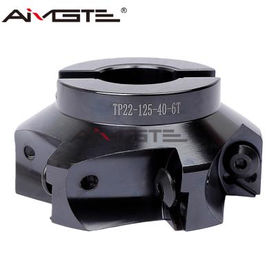 China Tpkn2204 Right Angle Square Shoulder Indexable Face Milling Cutter Customizable Odm/oem Support 50 22 4t Tp16 Mill for sale