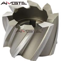 China Carbide, High Speed Steel Tipped Roughing End Mills Milling Cutter for sale