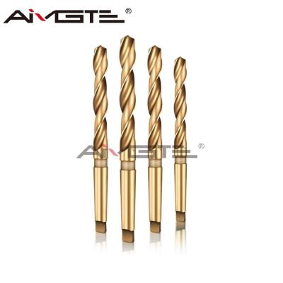 China M35 cobalt-containing tapered shank twist drill bit for sale