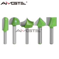 China CNC Bits Cut Round Over Carbide Cleaning Bottom Bit Groove Engraving Cnc Router Bits for Wood Woodworking for sale