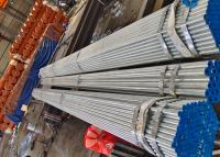 China ASTM A53 Hot-Dipped Zinc-Coated Galvanized Steel Pipe with Beveled Ends for Corrosion Resistant Water Distribution for sale