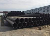 China High Strength LSAW Steel Pipe X70 / X80 for Long Distance Transmission for sale