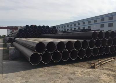 China High Strength LSAW Steel Pipe X70 / X80 for Long Distance Transmission for sale