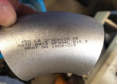 China Petrochemical Processing Stainless Steel Pipe Fittings 304/304L for sale
