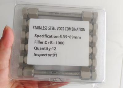 China Tubo de muestreo combinado para COV (aplicable a la norma EPA TO-17) for sale