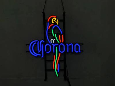 China Custom Logo New Design Corona  PVC Led Neon Sign for sale