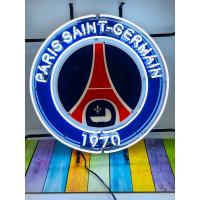 China Decoration Custom  Real Glass Tube Acrylic Printing Metal Frame  Neon Sign Armed With Pride Vivid Neon Sign for sale