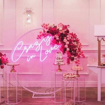 China Acrylic Letters LED Backlit Illuminated Logo Mini Custom Flex Neon Light Up Signs Word Lights Dreams for sale