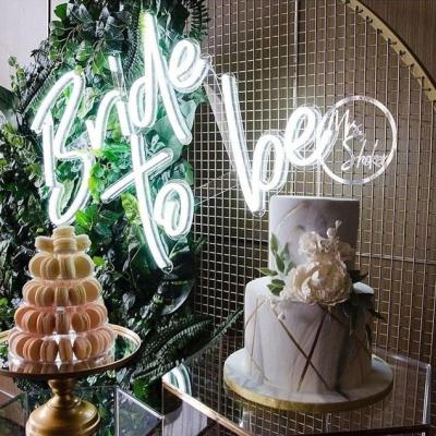 China 12V 24V Custom Made Electronics Bride To Be Til Death Love Live Nudes LED Flex Neon Sign Light for sale