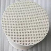 China White Honeycomb Ceramic Catalyst Carrier with 51% SiO2 for Gasoline & Diesel Engine Purification and Large Specific Surface Area for sale