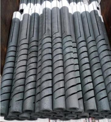 China High-Efficiency Float Glass Heating Elements with Solid Beta Silicon Carbide Construction and 1500℃ Max Service Temp for sale