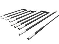 China High-Temp Silicon Carbide Resistance Heater with 1550°C Max Service Temp, Customized Shapes & Oxidation Resistance for Industrial Furnaces for sale