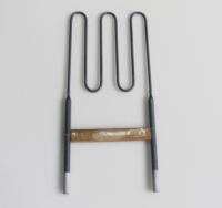 China U-Shape Silicon Carbide Heating Elements with 1500°C Max Service Temp High Thermal Conductivity and Customized Sizes for Industrial Furnaces for sale