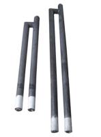 China U-Shape Silicon Carbide Heating Elements with 1500°C Max Service Temp High Thermal Conductivity and Customized Sizes for Industrial Furnaces for sale