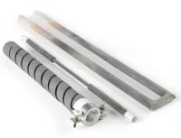 China Industrial Grade Silicon Carbide Heating Element Rods with High-Temp to 1600°C and Customized Size for sale