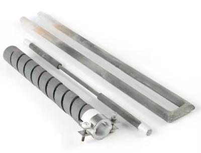 China Industrial Grade Silicon Carbide Heating Element Rods with High-Temp to 1600°C and Customized Size for sale
