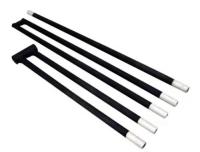 China 1500C Max Service Temp High Purity SiC Customized Size Silicon Carbide Heater SIC Heating Element for sale