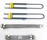 China MoSi₂ Heating Elements with 1800°C Max Service Temp, Self-Forming Protective Layer, and Stable Electrical Resistance for Industrial Applications for sale