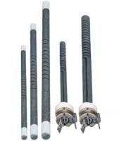 China 1400°C Spiral Silicon Carbide Heating Elements with High Temperature Resistance for Furnace Applications for sale