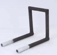 China High Purity SiC Heating Rod with 1500°C Max Service Temp and Customizable Sizes for Industrial Furnaces for sale