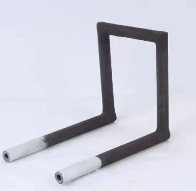 China High Purity SiC Heating Rod with 1500°C Max Service Temp and Customizable Sizes for Industrial Furnaces for sale