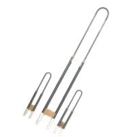 China High Purity SiC Heating Rod with 1500°C Max Service Temp and Customizable Sizes for Industrial Furnaces for sale