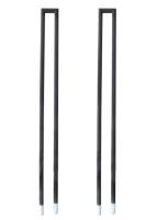China High-Temperature (1500°C) U-Shape Silicon Carbide Heating Elements with Customizable Designs and High-Purity Material for sale