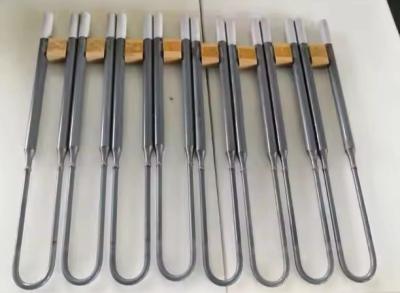 China 1800°C Molybdenum Disilicide Heating Elements for Zirconia Sintering Furnaces with Oxidation Resistance for sale