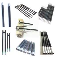 China High Temperature Spiral Rod Type Sic Heater Silicon Carbide Heating Element with Max. Service Temp 1500℃ for Furnace for sale
