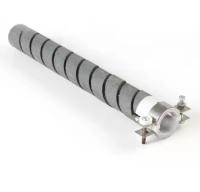 China 1500°C High Temperature Double Spiral SiC Heating Element - Corrosion Resistant DB Type Silicon Carbon Heater for sale
