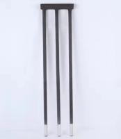 China Silicon Carbide Heating Elements with 1650°C Max Service Temp, Corrosion Resistant and Customized Sizes for Industrial Furnaces for sale