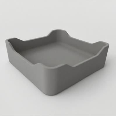 China Custom-Shaped Reaction-Bonded Silicon Carbide Sagger with High-Temperature Stability (1380°C) and High Thermal Conductivity (45 W/m*K) for sale