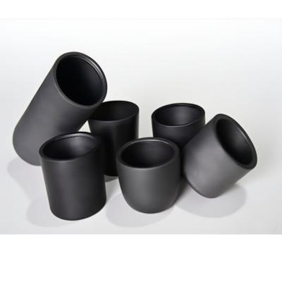 China High-Purity Pressureless Sintered SiC Crucible with 1800°C Resistance and 1650°C Service Temperature for sale