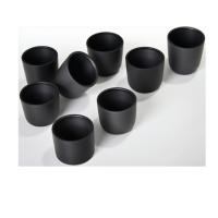 China High-Purity Pressureless Sintered SiC Crucible with 1800°C Resistance and 1650°C Service Temperature for sale