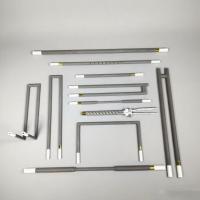 China Industrial Silicon Carbide (SiC) Heating Elements with 1500°C Max Service Temp, High Thermal Shock Resistance, and Corrosion Resistant Properties for sale