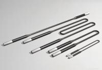 China MoSi₂ Heating Elements with 1800°C Max Service Temp, Self-Forming Protective Layer, and Stable Electrical Resistance for Industrial Applications for sale