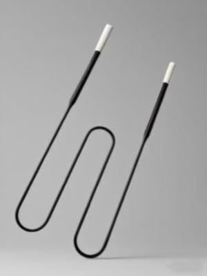 China 1500℃ Max Service Temp SiC Heating Element Double Helix Type Corrosion Resistant for High Temperature Furnaces for sale