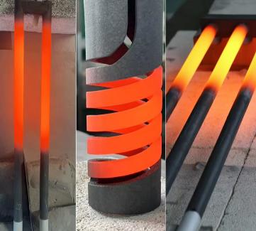 China High-Temperature 1625°C Silicon Carbide Heating Elements with Long Lifespan and Customizable Configurations for Industrial Furnaces for sale