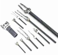 China High-Temperature 1625°C Silicon Carbide Heating Elements with Long Lifespan and Customizable Configurations for Industrial Furnaces for sale