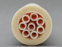 China High-Purity Al2O3 Multi-Bore Alumina Tubes with Superior Wear Resistance and High Temperature Stability for Semiconductor Applications for sale