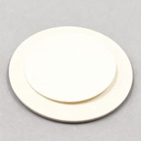 China 0.8g/cm³ White Aluminum Oxide Ceramic Plate for Scratch-Free Finishing and High Grinding Efficiency in Wafer Polishing for sale