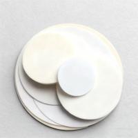 China 0.8g/cm³ White Aluminum Oxide Ceramic Plate for Scratch-Free Finishing and High Grinding Efficiency in Wafer Polishing for sale